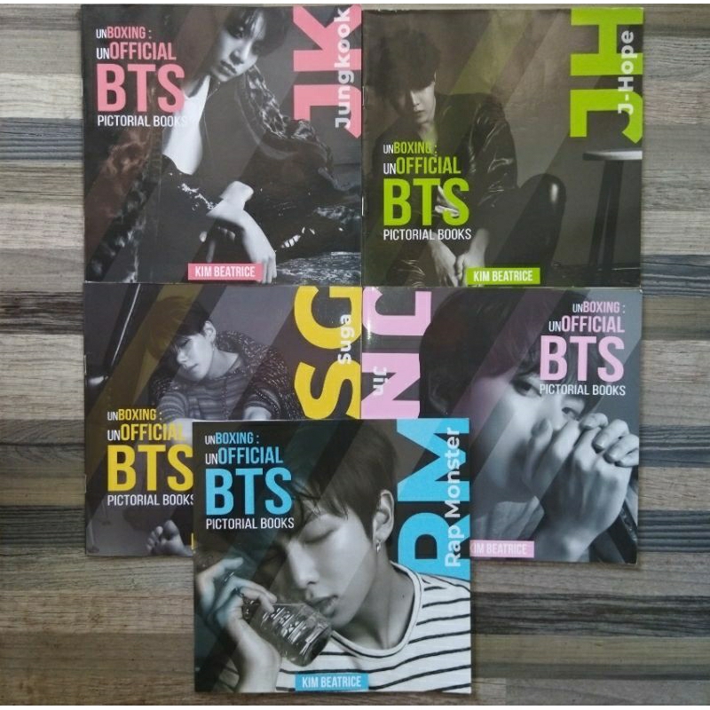 Jual UNBOXING UNOFFICIAL BTS PICTORIAL BOOKS | Shopee Indonesia