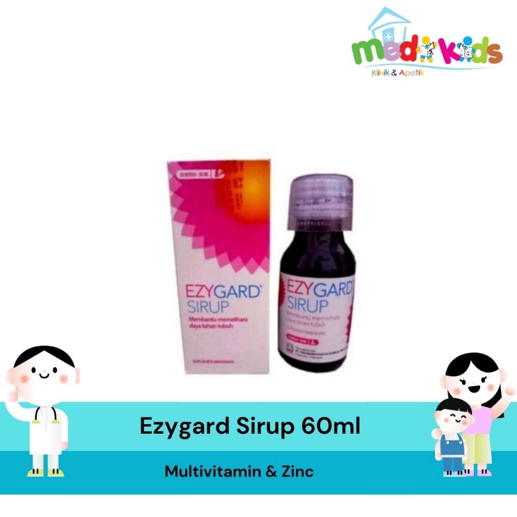 Jual Ezygard Sirup 60ml Vitamin Syrup | Shopee Indonesia