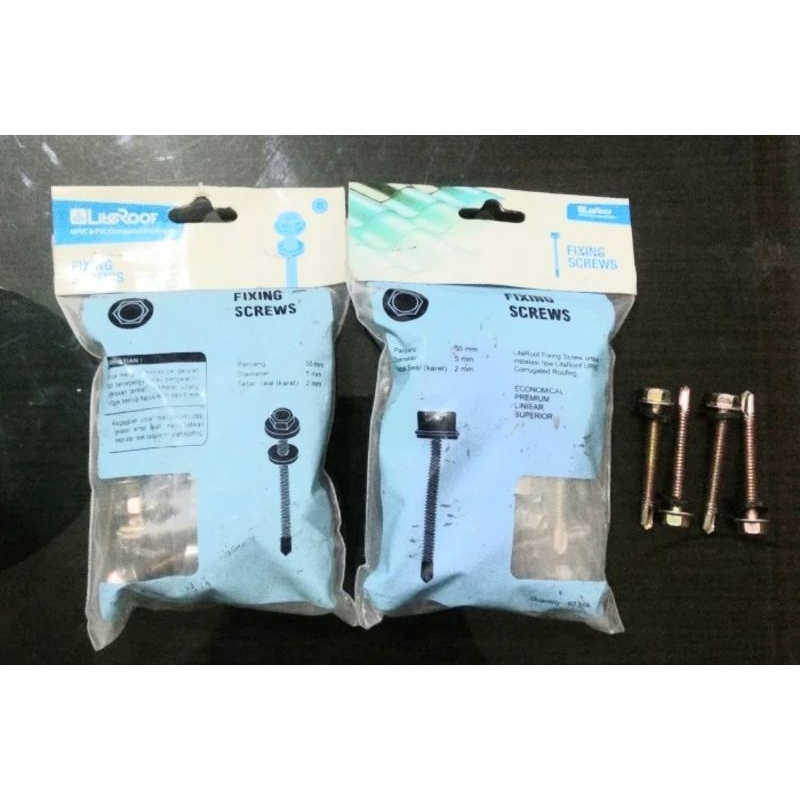 Jual SEKRUP ATAP/ BAUT ATAP/FIXING SCREWS | Shopee Indonesia