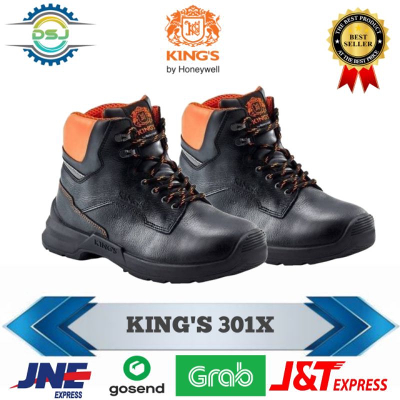 Jual Sepatu Safety King's KWD 301 X By Honeywell - Sepatu Safety Kerja ...
