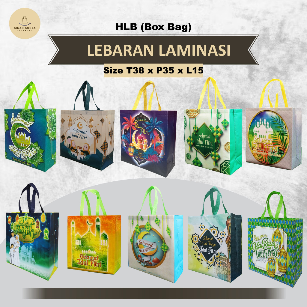 Jual Goodie Bag Lebaran Laminasi Jumbo |Tas Hampers Idul Fitri Tas ...