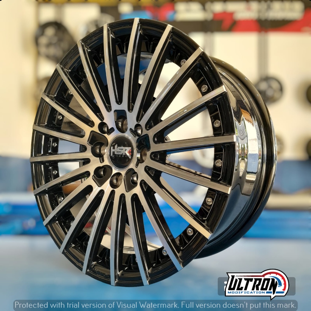 Jual velg hsr tandam r16 pcd 4x100 - 4x114,3 pas buat xenia,avanza ...