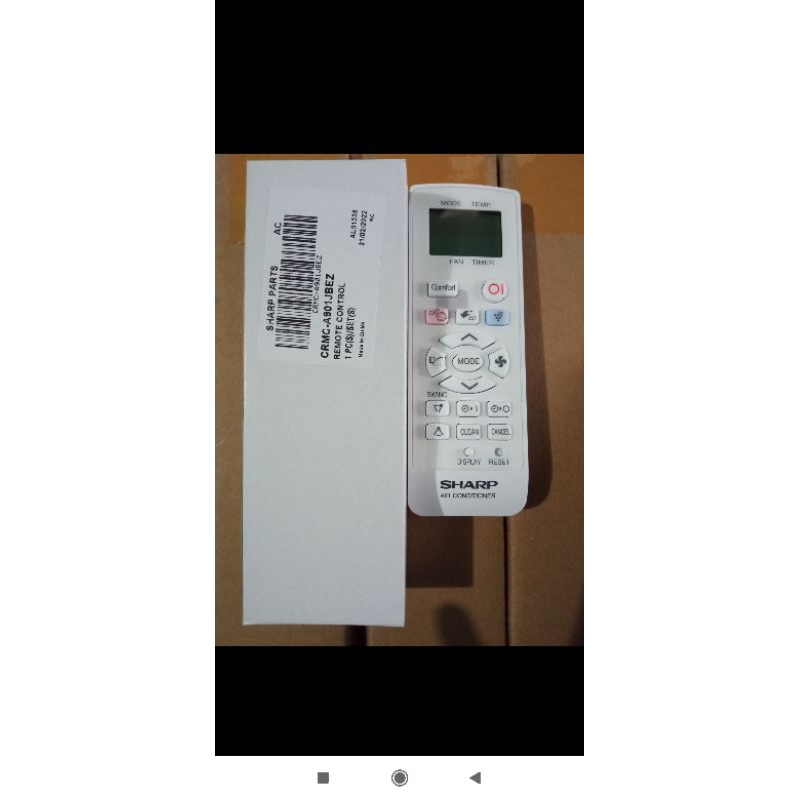 Jual Remote Remot AC SHARP Original All Type Thailand Asli Ori | Shopee ...