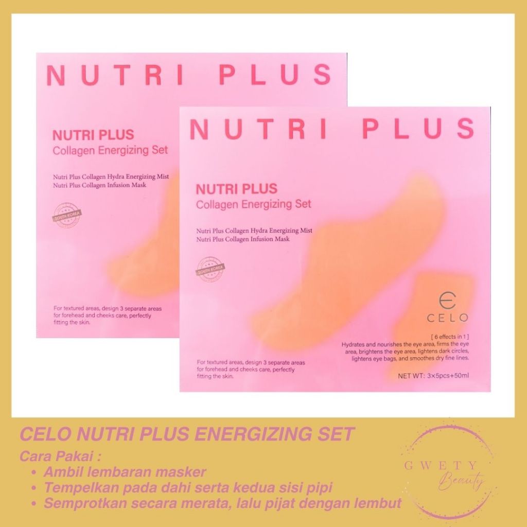 Jual CELO FILM COLLAGEN NUTRI PLUS ENERGIZING SET || GWETY BEAUTY ...