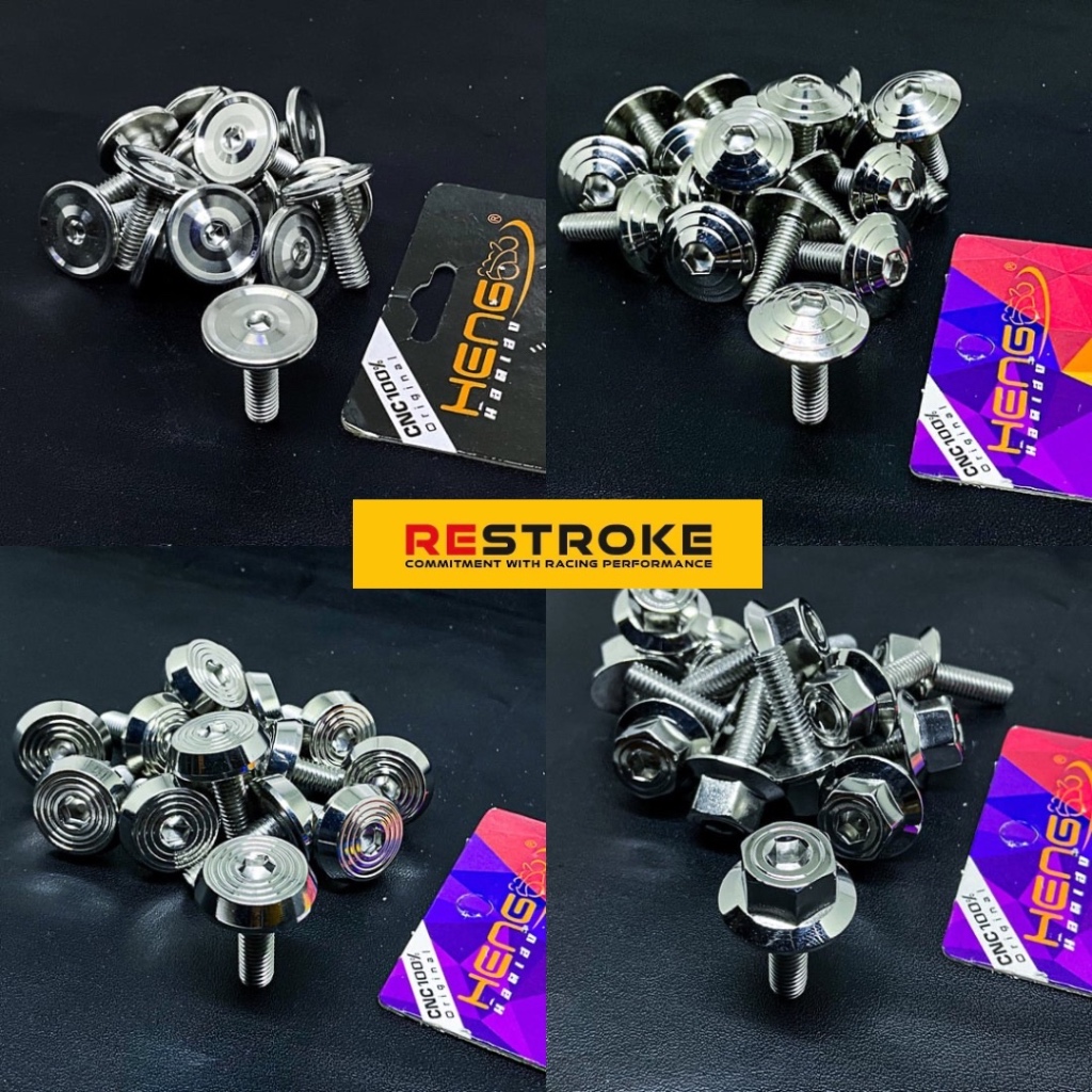 Jual BAUT 10 M6 BIG HEAD 6x15 6x20 PROBOLT STAINLESS ORIGINAL HENG THAILAND | Shopee Indonesia