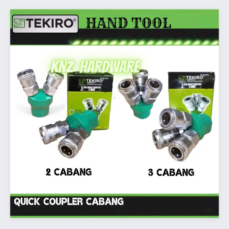 Jual Quick Coupler Sambungan Selang Kompresor TEKIRO ORIGINAL | Shopee Indonesia