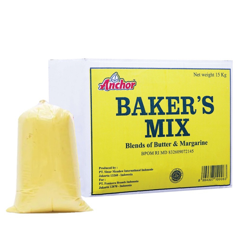 Jual Anchor Bakers Mix Butter Premium 250g | Shopee Indonesia