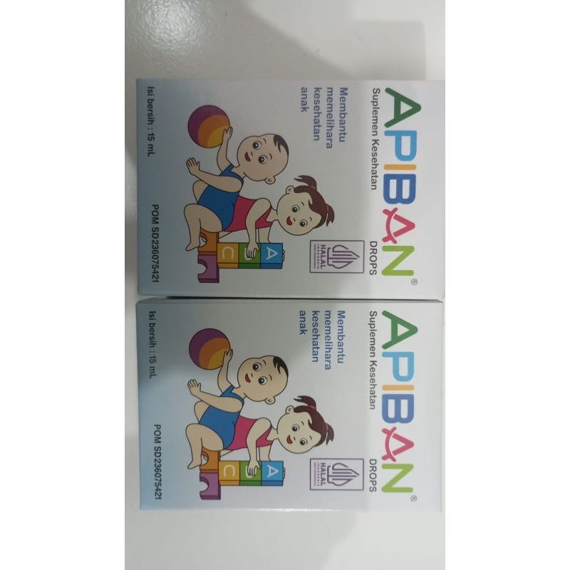 Jual Apiban Drops / Mengandung DHA, EPA dan AA | Shopee Indonesia