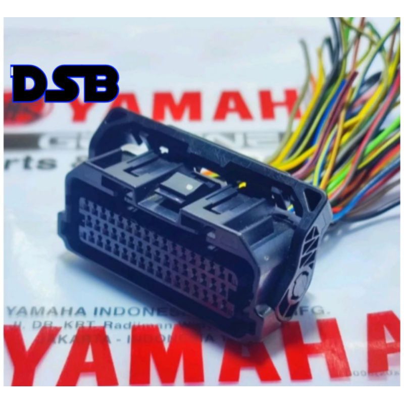 Jual Kabel soket ecu ecm pin 48 original part Yamaha fi new Nmax Aerox ...