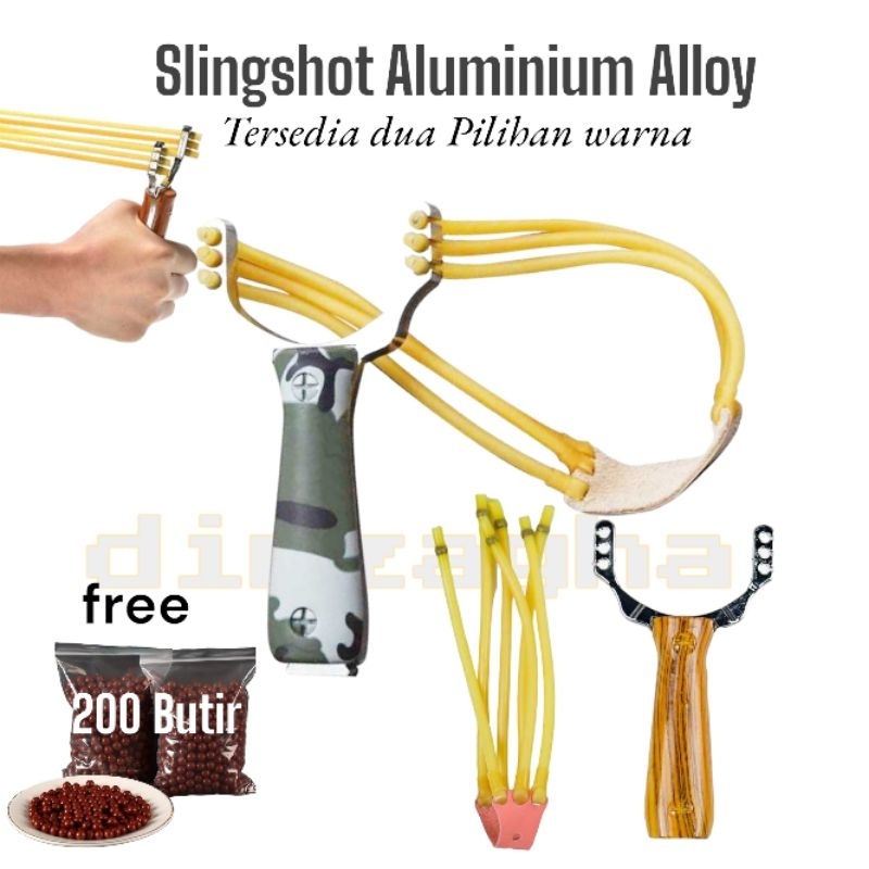 Jual Jingpindangong Katapel Slingshot Aluminium Alloy | Shopee Indonesia