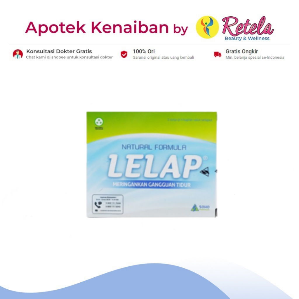 Jual LELAP 1 STRIP 4 TABLET | Shopee Indonesia