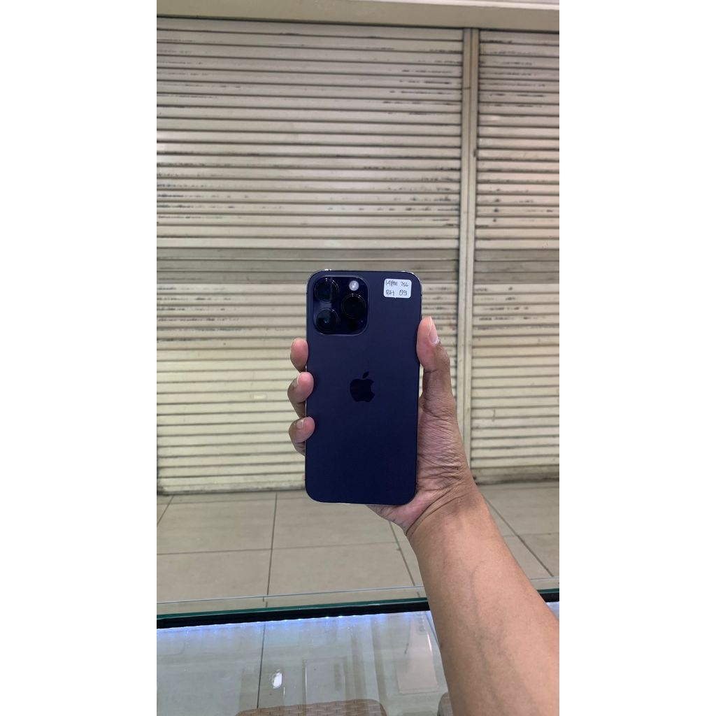 Jual Apple 14 Promax 128Gb 256Gb Second Fullset Ori | Shopee Indonesia