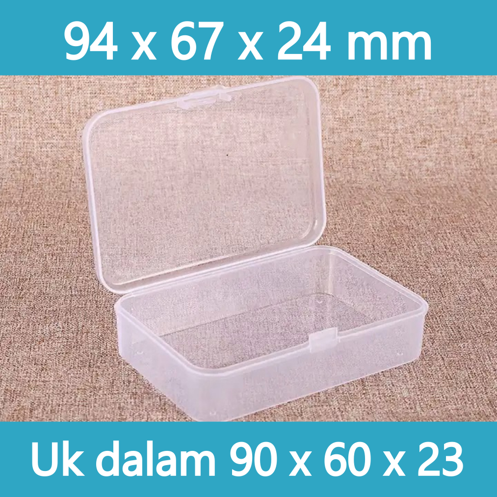 Jual Box transparan 94x67x24 mm untuk koleksi | Shopee Indonesia