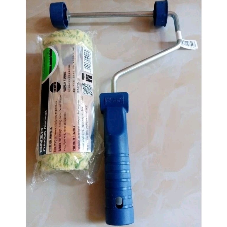 Jual rol cat dinding 1 set tangkai + bulu rol | Shopee Indonesia