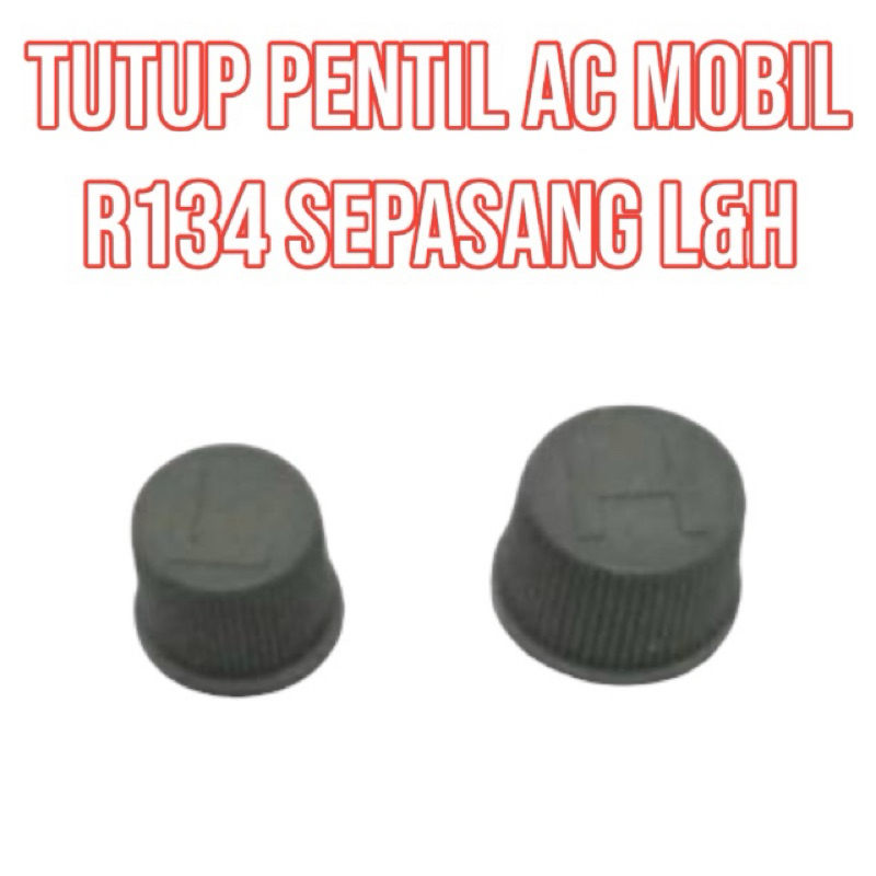 Jual Tutup Pentil Ac Mobil Harga Sepasang L & H Masing Masing 1 pc R134 ...