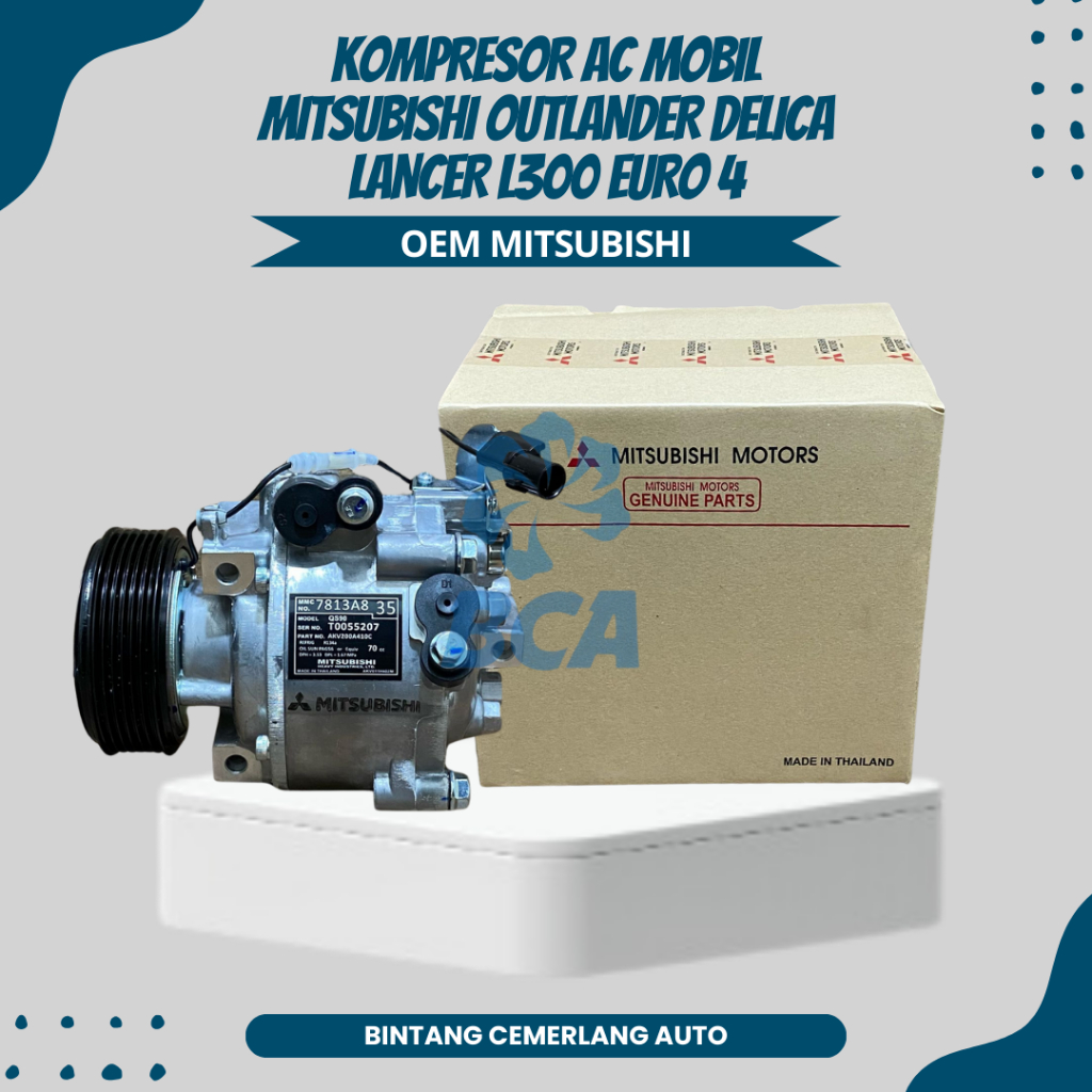 Jual COMPRESSOR KOMPRESOR AC Mobil Mitsubishi Outlander Delica Lancer ...