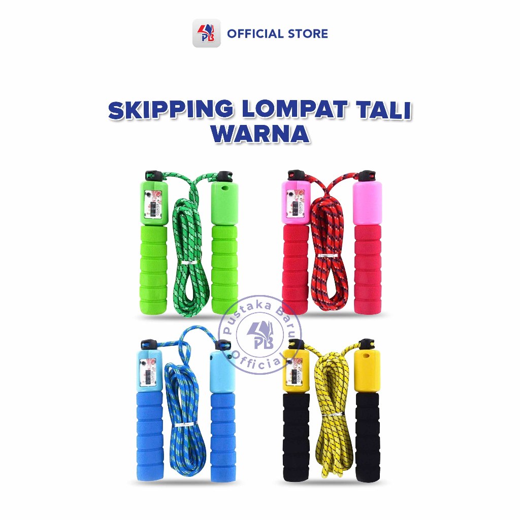 Jual Skipping / Skiping Olahraga / Lompat Tali Jump Rope Dengan Counter ...
