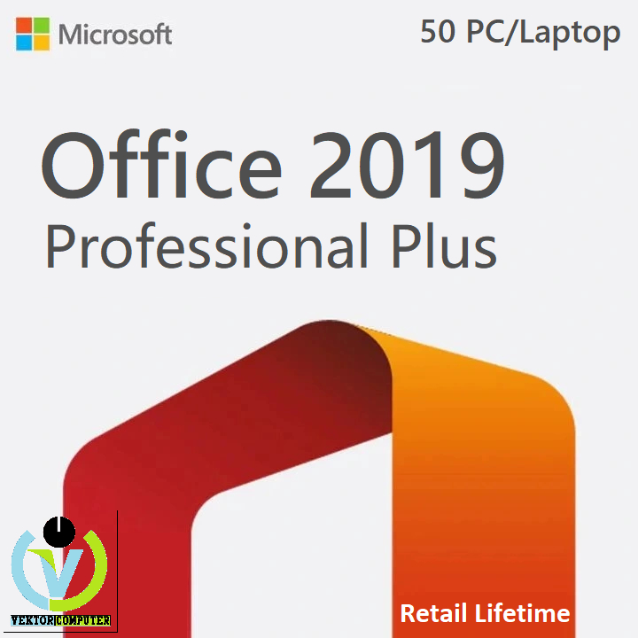 Jual Product Key Microsoft Office 2019 Pro Plus Retail Volume for 50 PC ...