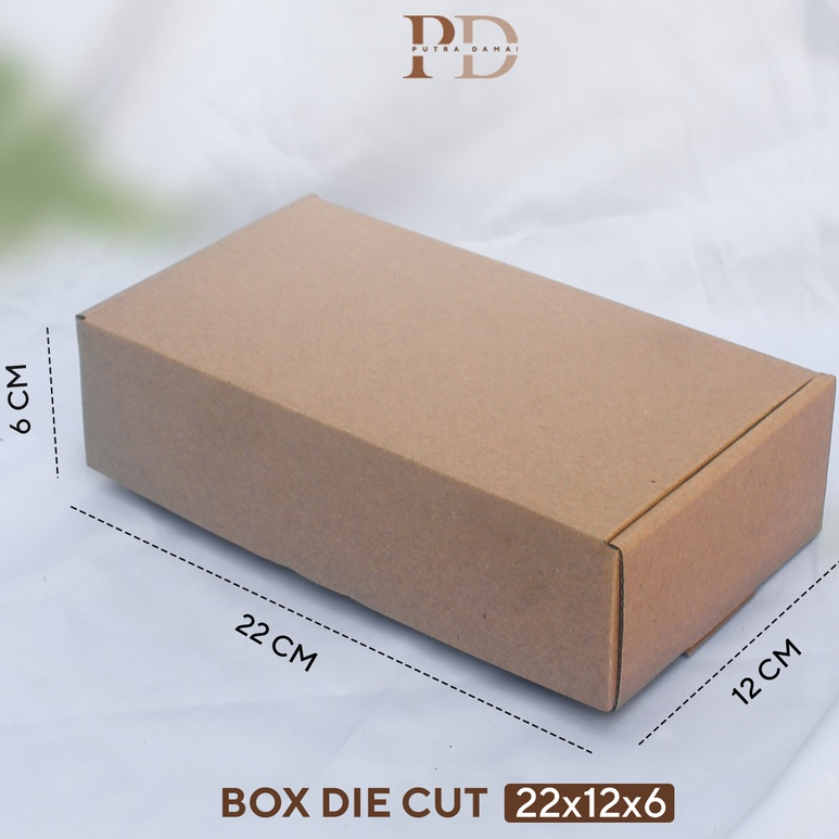 Jual 5 PCS KARDUS BOX PARCEL DIECUT E-FLUTE CORRUGATED BOX DLL. UKURAN ...