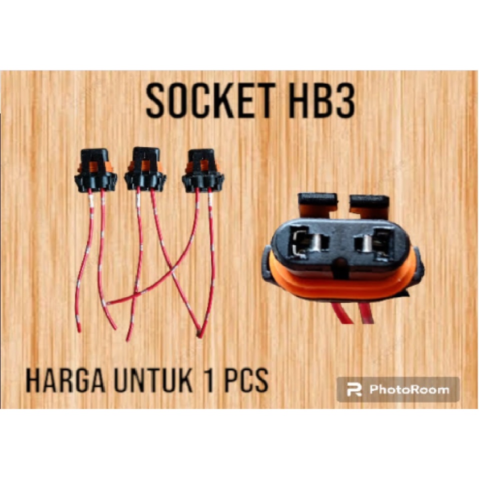 Jual Soket lampu mobil Hb3/ Hb4/ Socket lampu kabut/ colokan lampu ...