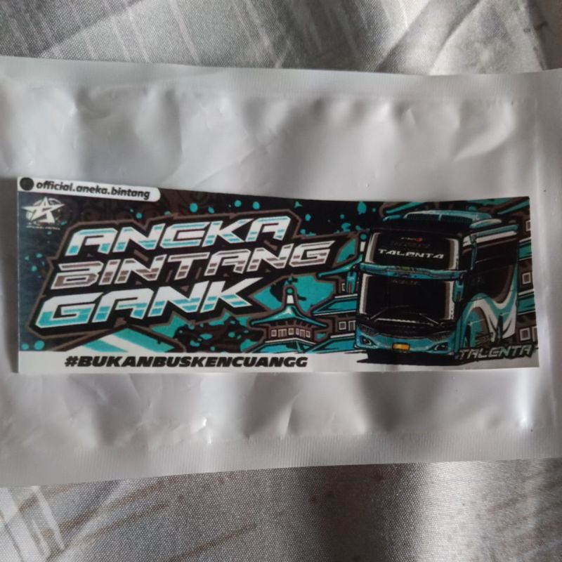 Jual sticker bus aneka bintang | Shopee Indonesia