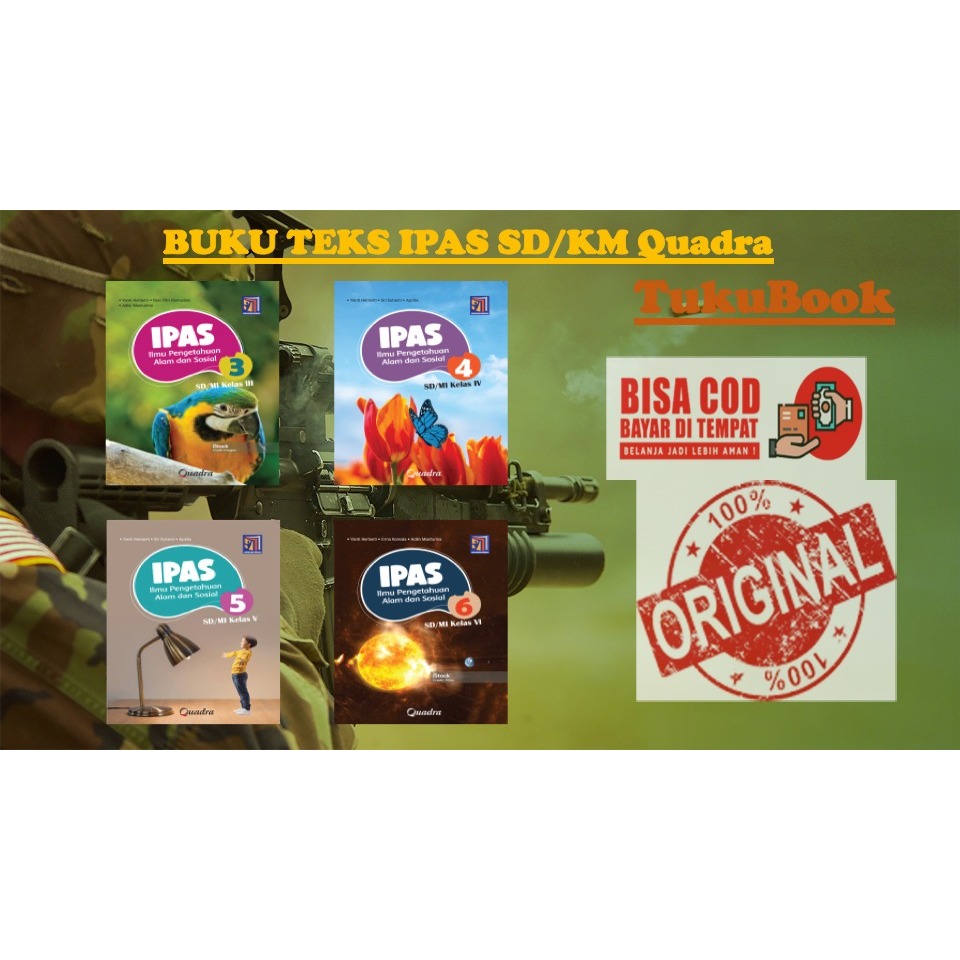 Jual IPAS SD KURIKULUM MERDEKA | Penerbit Quadra | Shopee Indonesia