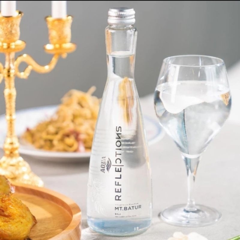 Jual Aqua Reflection Mineral Water (380ml x 12 Botol) | Shopee Indonesia