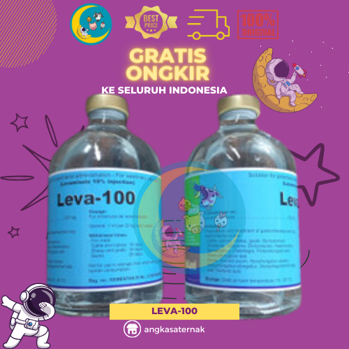 Jual Leva 100 @100ml - Obat Cacing Injeksi Untuk Ternak | Shopee Indonesia