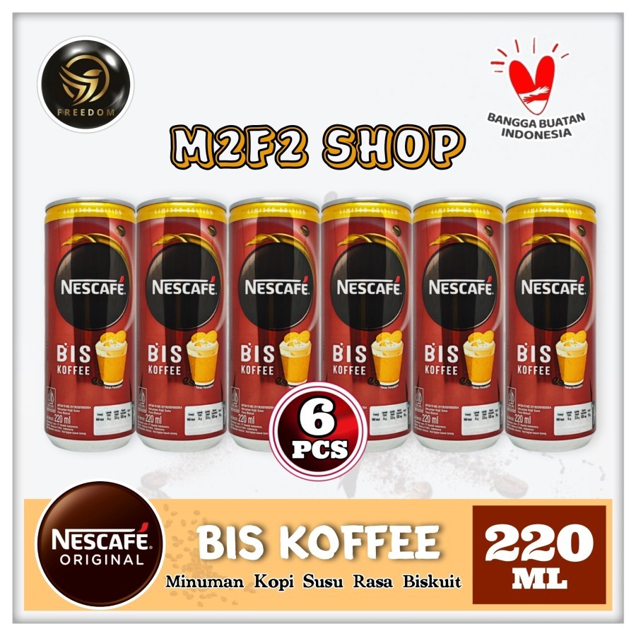 Jual Kopi Nescafe Ala Cafe Biscuit Koffee Kaleng | Kopi Biskuit Can ...