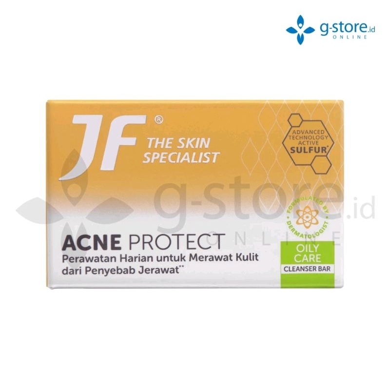 Jual Jf Cleanser Bar Acne Protect Oily Care 65gr Sabun Batang Anti Acne Shopee Indonesia