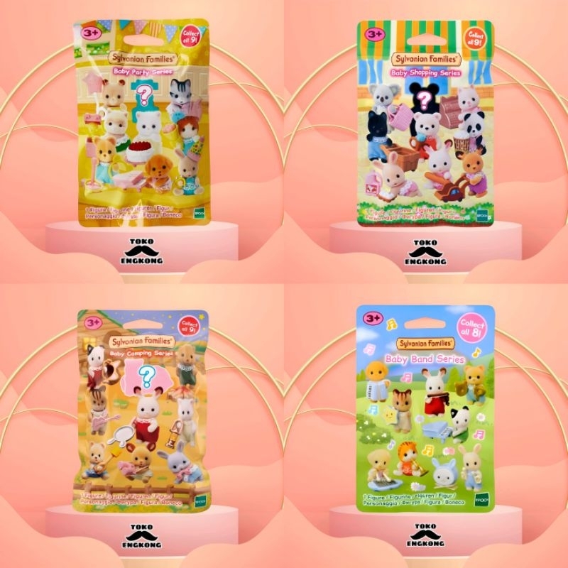 Jual SYLVANIAN FAMILIES BABY PARTY SERIES 4 BLIND BAG CAMPING SERIES ...
