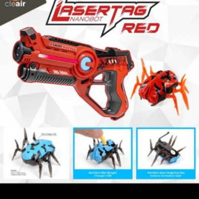 Jual Cleair O2 - Mainan Laser Tag Gun Nano Robot Mainan Anak-anak Aman ...