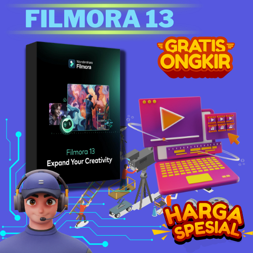 Jual Filmora 13 full version livetime | Shopee Indonesia