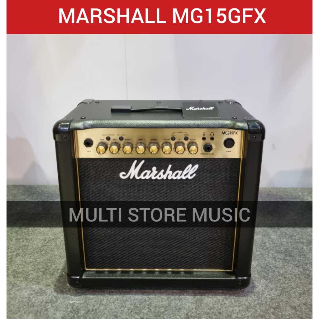 Jual Amplifier - Marshall MG15GFX - MG15 GFX - MG 15GFX - MG 15 GFX ...