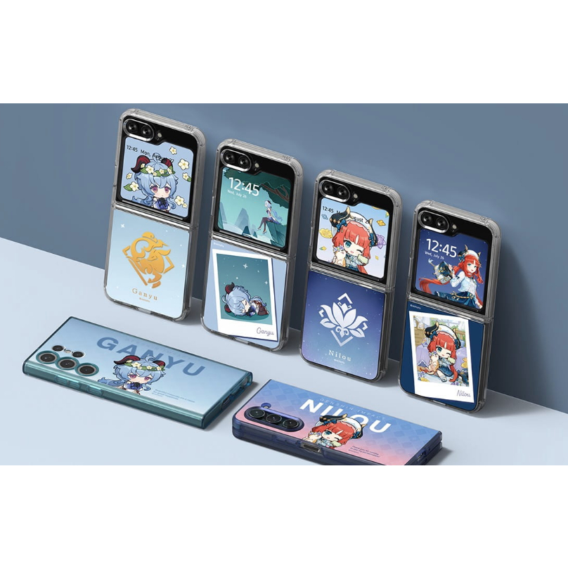 Jual Genshin Impact Flip Suit Case Set for Galaxy Z Flip5 S23 ULTRA ...