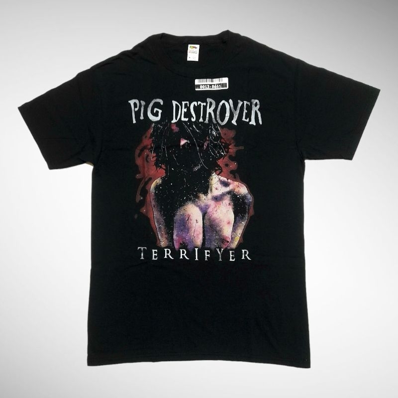 Jual Tshirt PIG DESTROYER - TERRIFYER | Shopee Indonesia