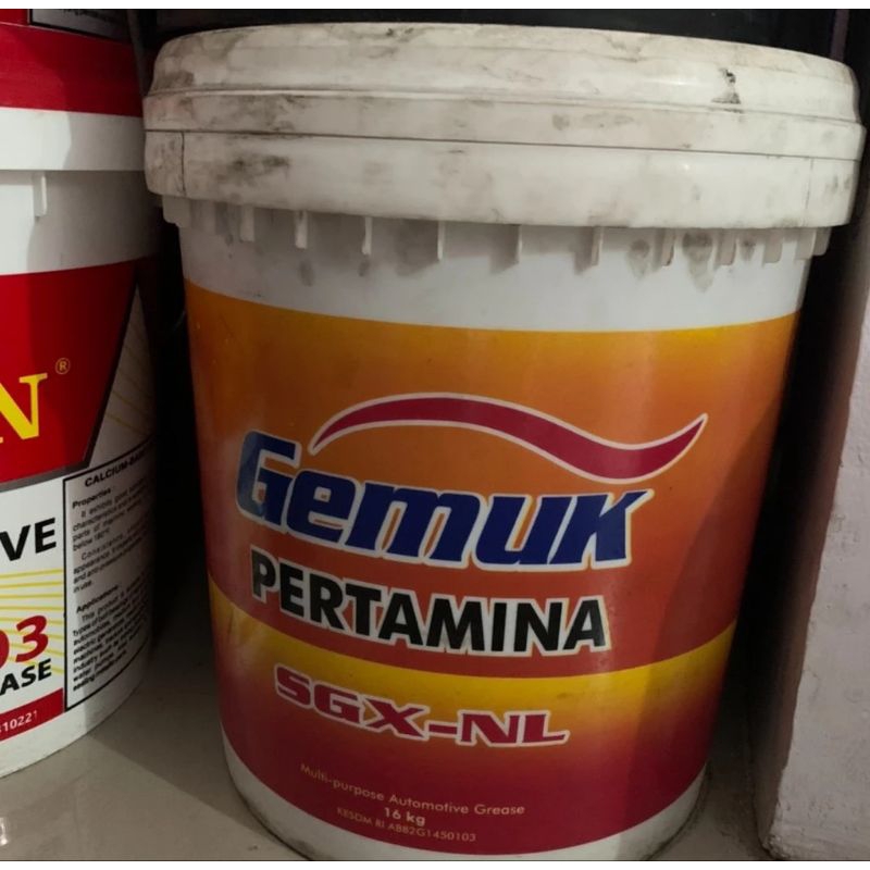 Jual GREASE PERTAMINA SGX-NL (GEMUK PERTAMINA 1 PAIL) | Shopee Indonesia