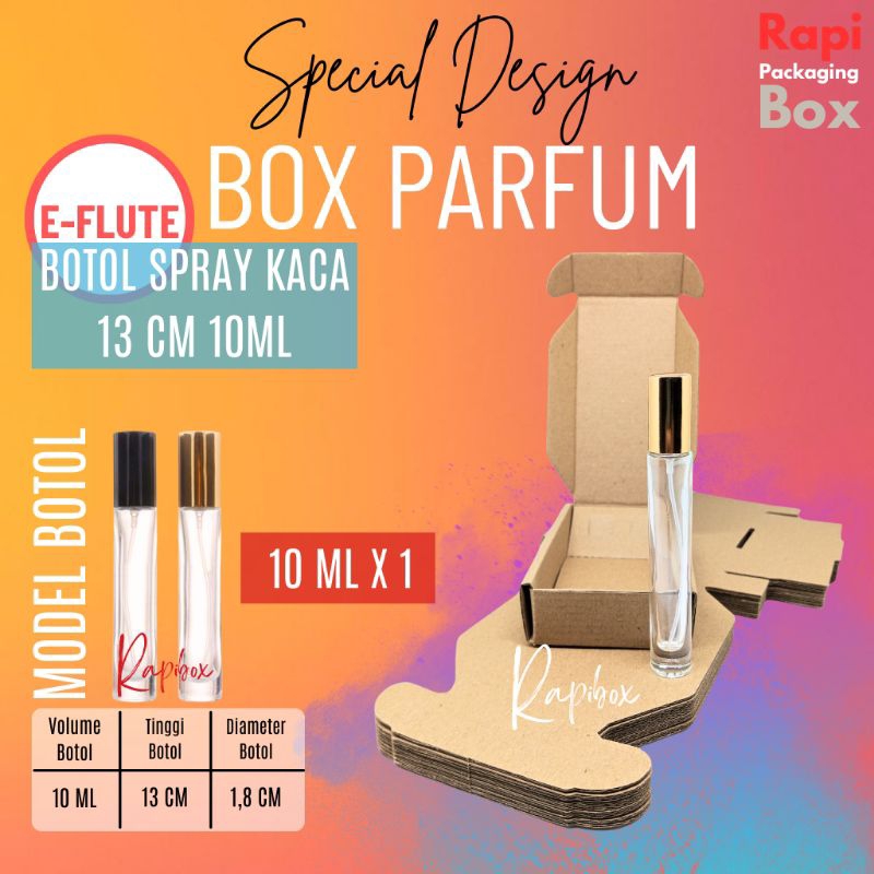Jual Rapibox Box Khusus Parfum SPRAY KACA 13 CM 10 ML ISI 1 BOTOL E ...