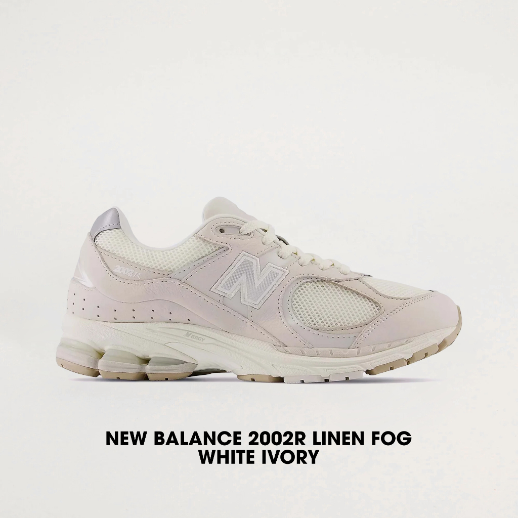 Jual Sepatu New Balance 2002R Linen Fog White Ivory Original ...