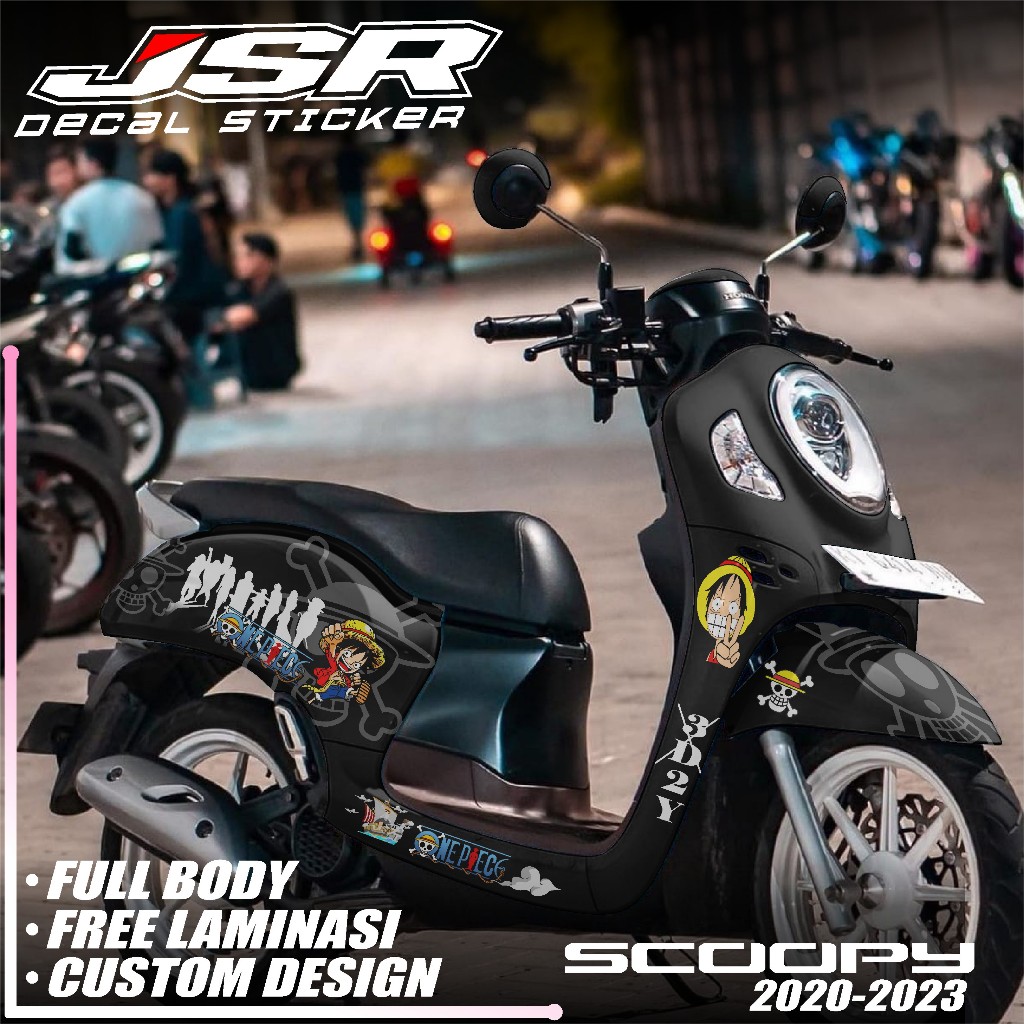 Jual TERBARU, DECAL STICKER MOTOR SCOOPY PRESTIGE FULL BODY,SKOTLET ...