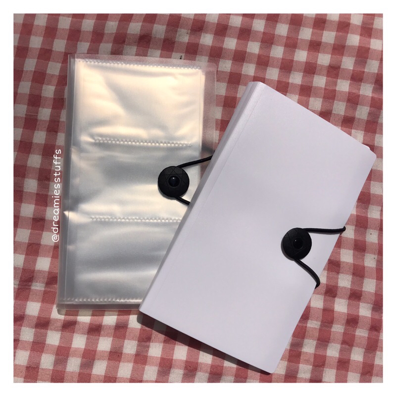 Jual (Dream) Transparent Photocard album black new version || tempat ...