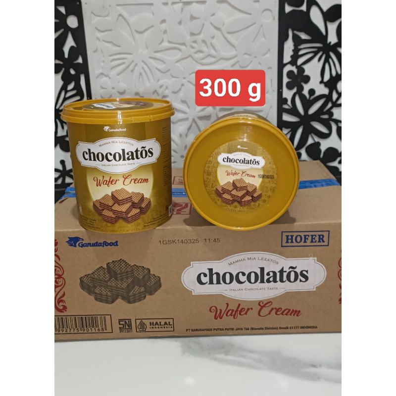 Jual jajan kaleng Garudafood/chocolatos wafer | Shopee Indonesia