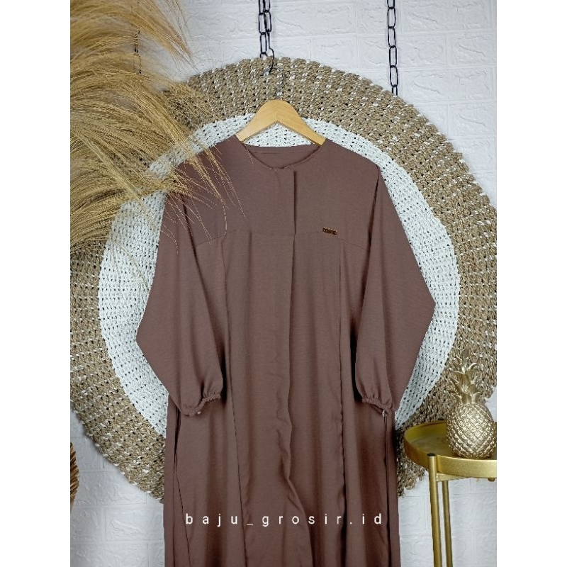 Jual KAYLA DRESS / GAMIS ELSIRA / CRINKLE AIR FLOW PREMIUM / FREE BROS ...