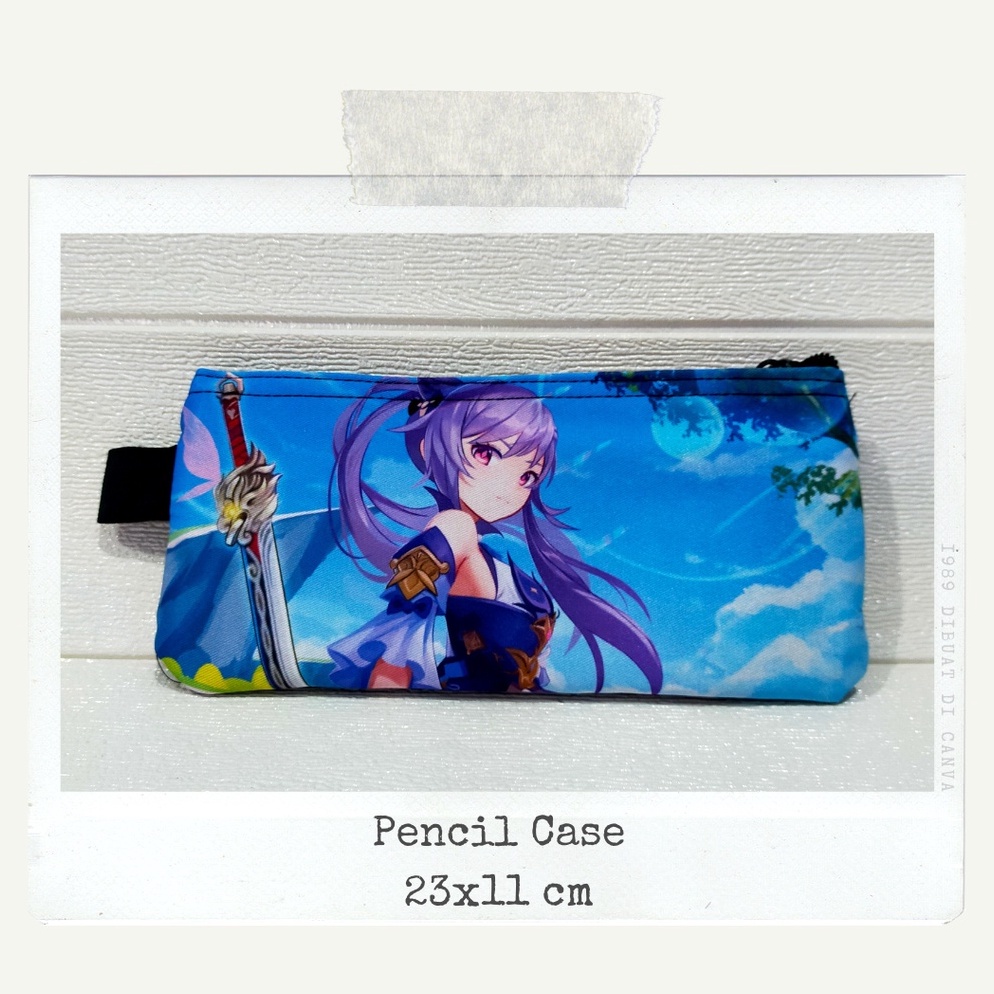 Jual is pencil case tempat pensil anime genshin impact zonglie childe ...