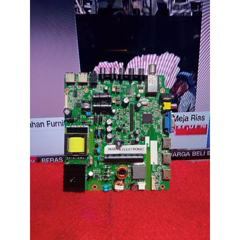Jual MAINBOARD PHILIPS 43PFA3002S/70 - MOTHERBOARD KOMPONEN MOBO MICOM ...