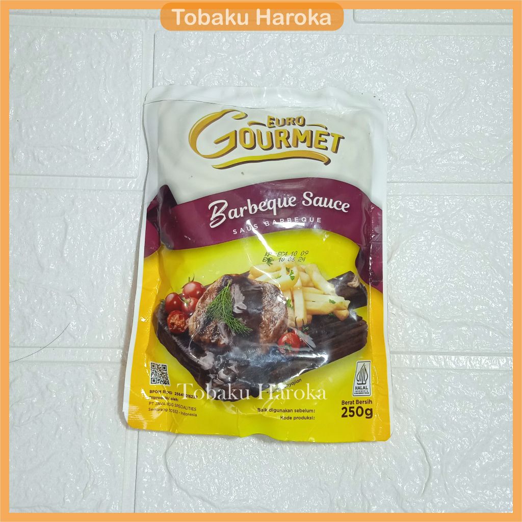 Jual Euro Gourmet Barbeque 250gr - Saos Gourmet Barbeque 250gr | Shopee ...