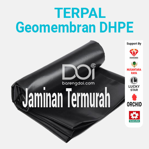 Jual TERPAL GEOMEMBRAN HDPE TEBAL 500 MICRON | Shopee Indonesia