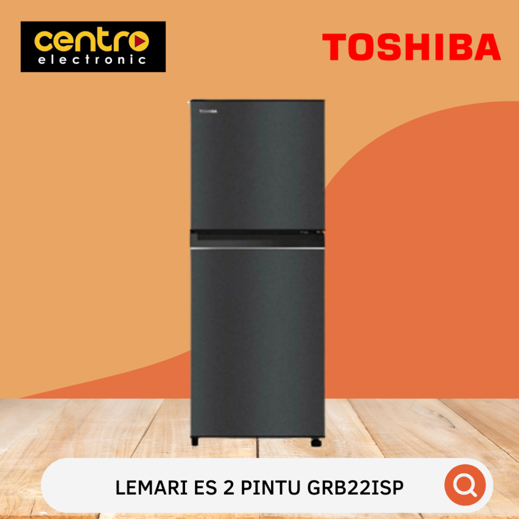 Jual TOSHIBA LEMARI ES 2 PINTU GRB22ISP | Shopee Indonesia