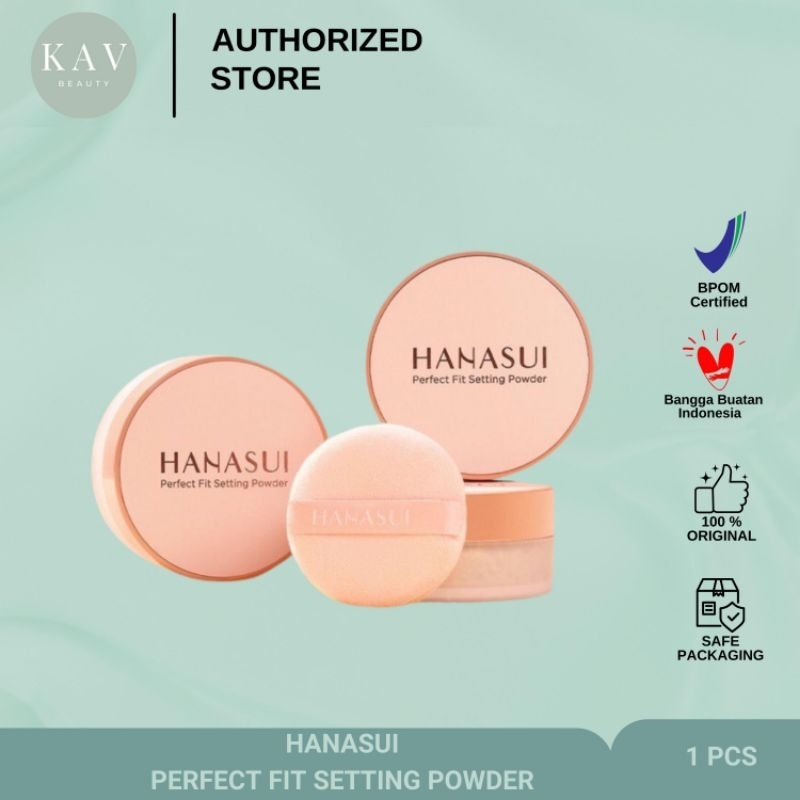 Jual Hanasui Perfect Fit Setting Powder | Shopee Indonesia