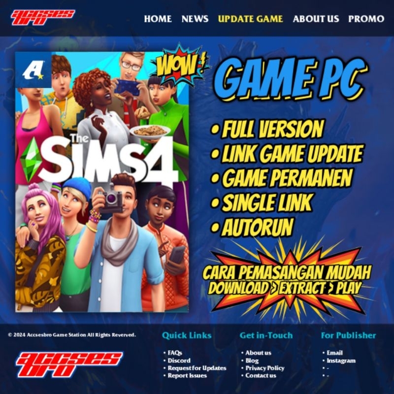Jual The Sims 4 Complete Edition - Game PC/Laptop Autorun Installer ...